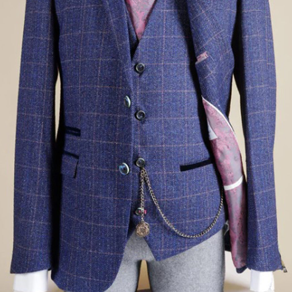 T-Bar Waistcoat Chain Peaky Blinders Retro Suit Accessory | SuitsMe