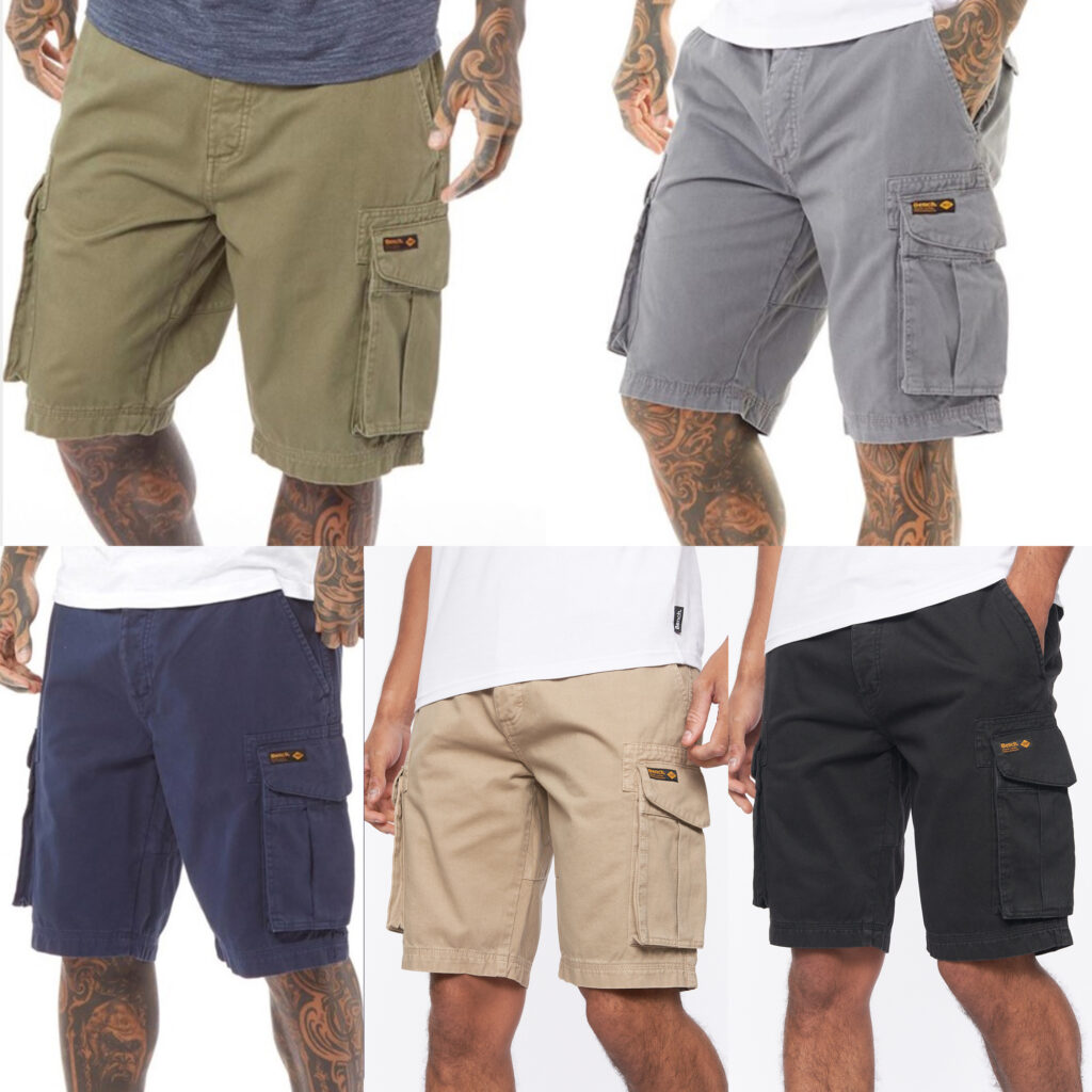 Men's Bench Chino Cargo Combat Shorts | SuitsMe