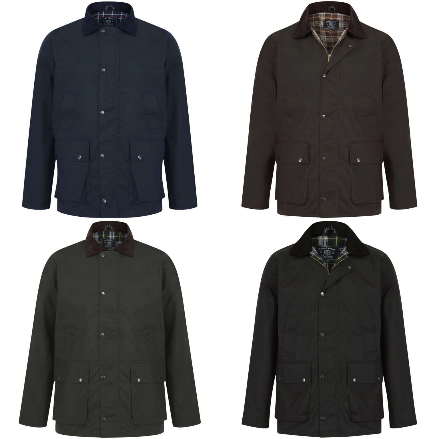 Men's Wax Jacket Outdoors Winter Coat | SuitsMe